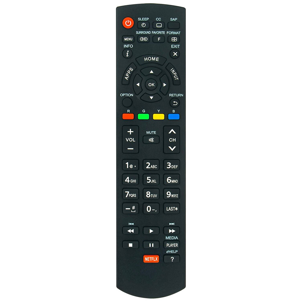 N2QAYB000828 Remote Control Replacement for Panasonic TV TC-50AS530U ...