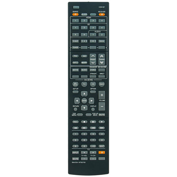 RAV334 WT92700 Remote Control Replacement for Yamaha AV Receiver HTR-4 ...