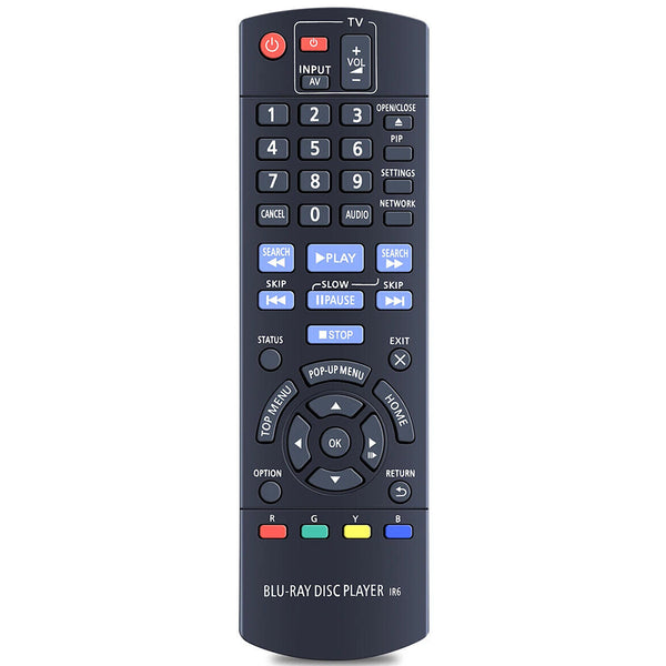 N2QAYB000736 Remote Control Replacement for Panasonic Blu-Ray Player ...