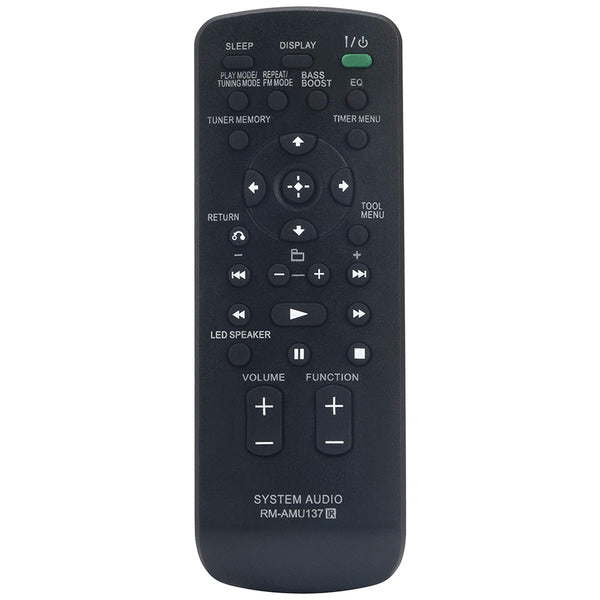 RM-AMU137 Remote Control Replacement for Sony Home Audio Docking Syste ...
