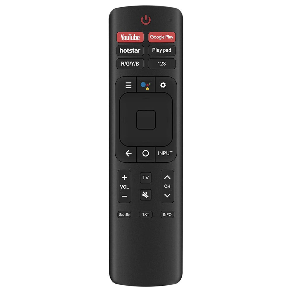 ERF3L69V IR Remote Control Replacement for Hisense VU TV - ozremote