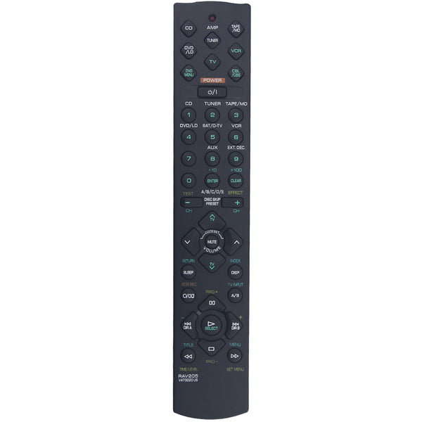 RAV205 V473220US Remote Control Replacement for Yamaha AV Receiver ...