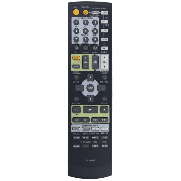 RC-607M Remote Control Replacement for Onkyo Home Theater AV Receiver - ozremote